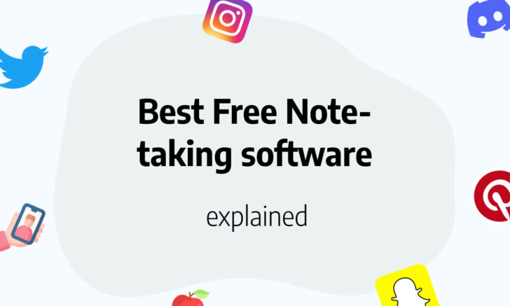 10 Best Free Note-taking software for 2023